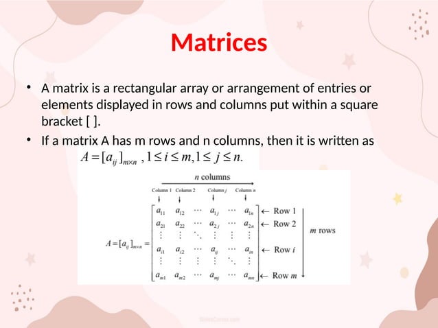 PRESENTATION ABOUT MATRICES & ITS TYPES.pptx
