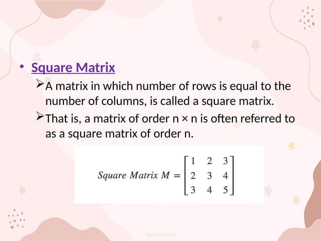 PRESENTATION ABOUT MATRICES & ITS TYPES.pptx