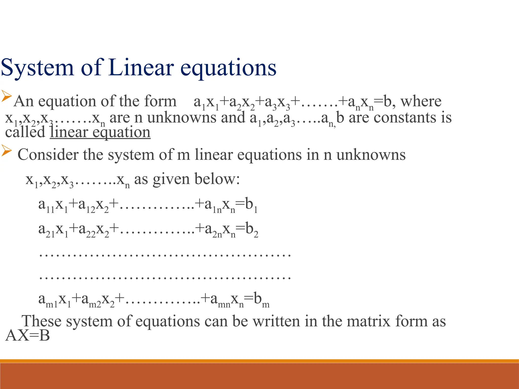 Matrices& Linear system of Equations.ppt