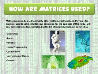 WCS Specialist Maths An Introduction to Matrices PowerPoint | PPTX ...