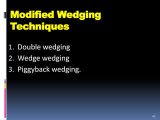 Matrices, retainers, wedges and separators | PPT