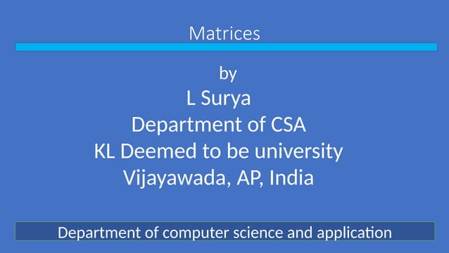 Matrices(teaching)Matrices(teaching)Matrices(teaching)Matrices(teaching ...
