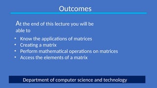 Matrices(teaching)Matrices(teaching)Matrices(teaching)Matrices(teaching ...