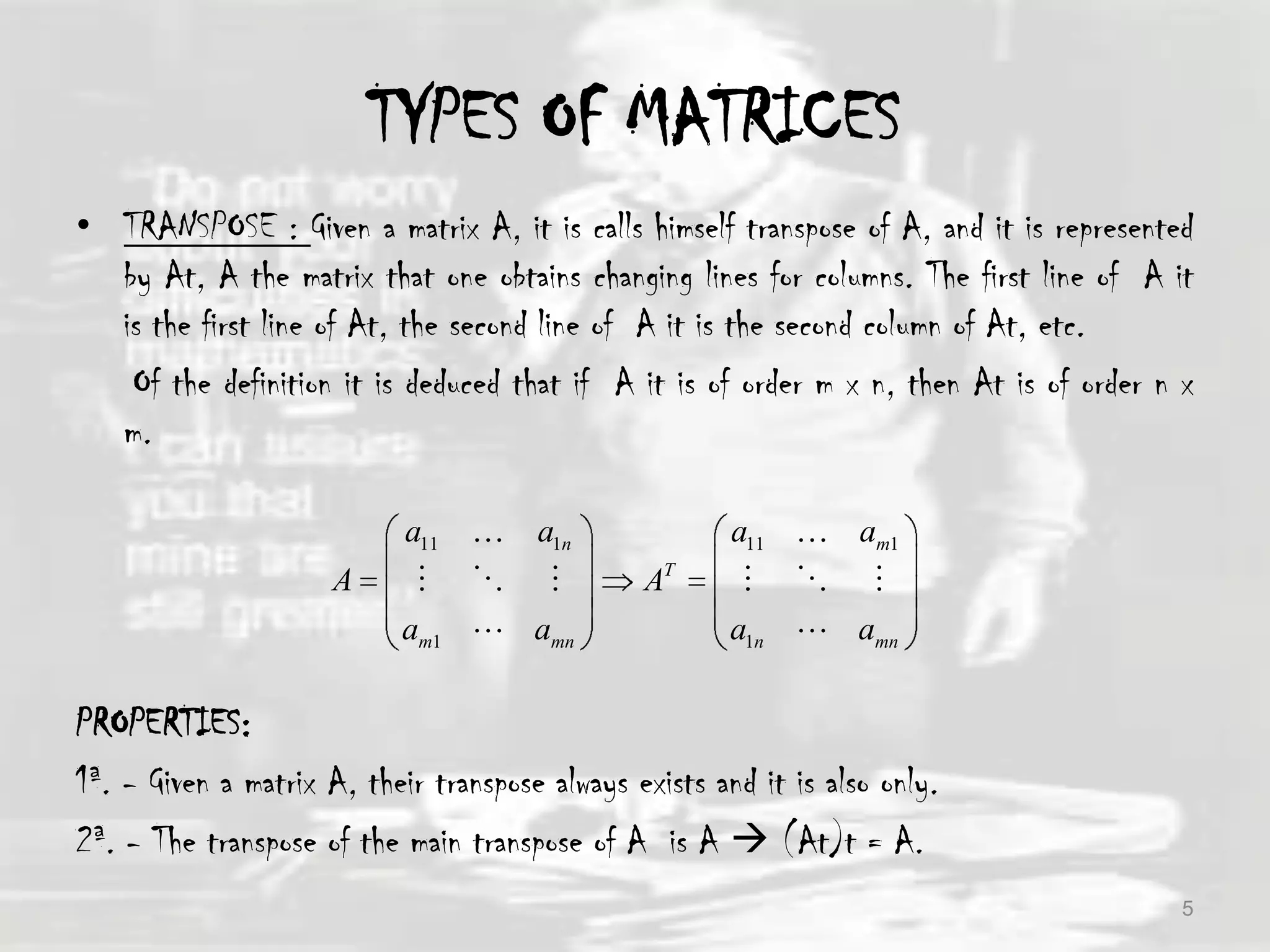 Matrices y determinants | PPT