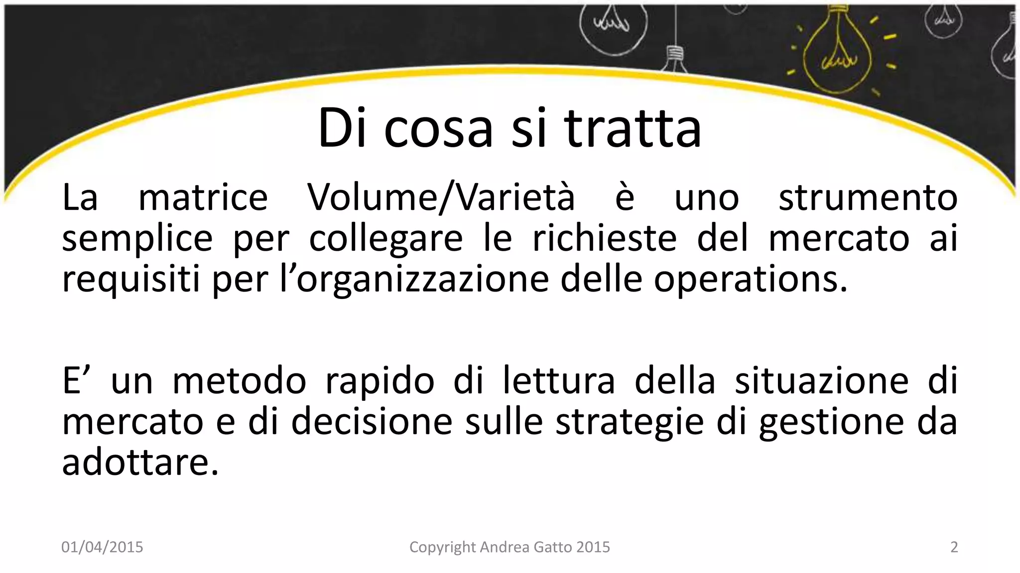 Matrix volume/variety | PPTX