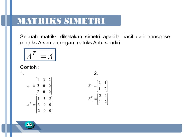 Matematika bab 1 matriks kelas xi SMA.ppt