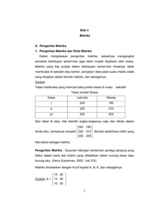 Matriks | PDF