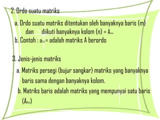 Matriks | PPT