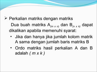 Matriks | PPT