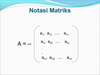 Matriks | PPT
