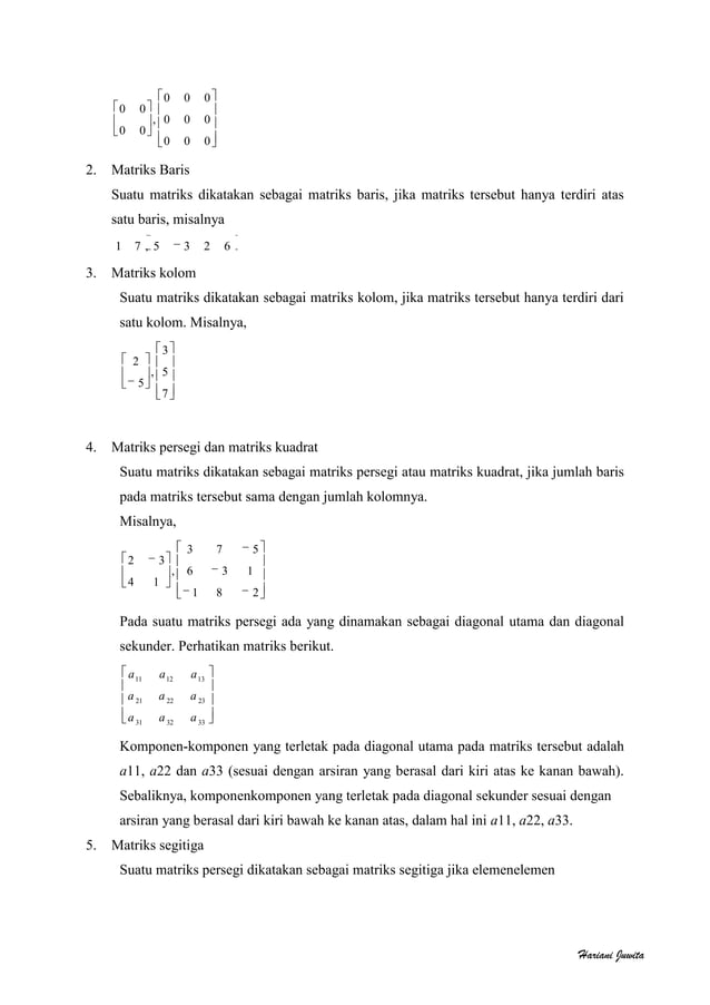 Matriks | PDF