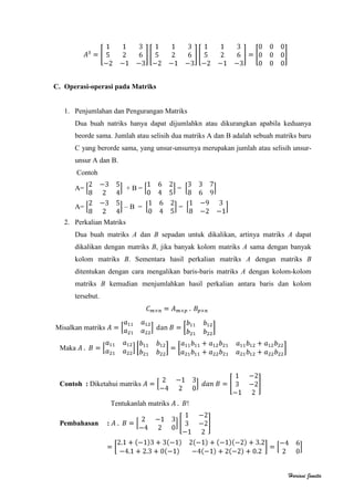 Matriks | PDF