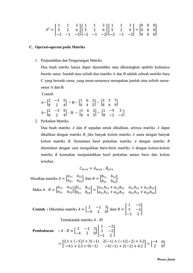 Matriks | PDF