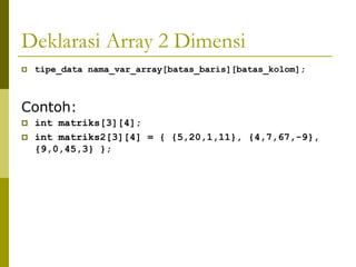 Algoritma Matriks | PPT