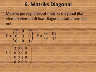 Matematika kelas x MATRIKS | PPTX