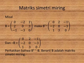 Matematika kelas x MATRIKS | PPT