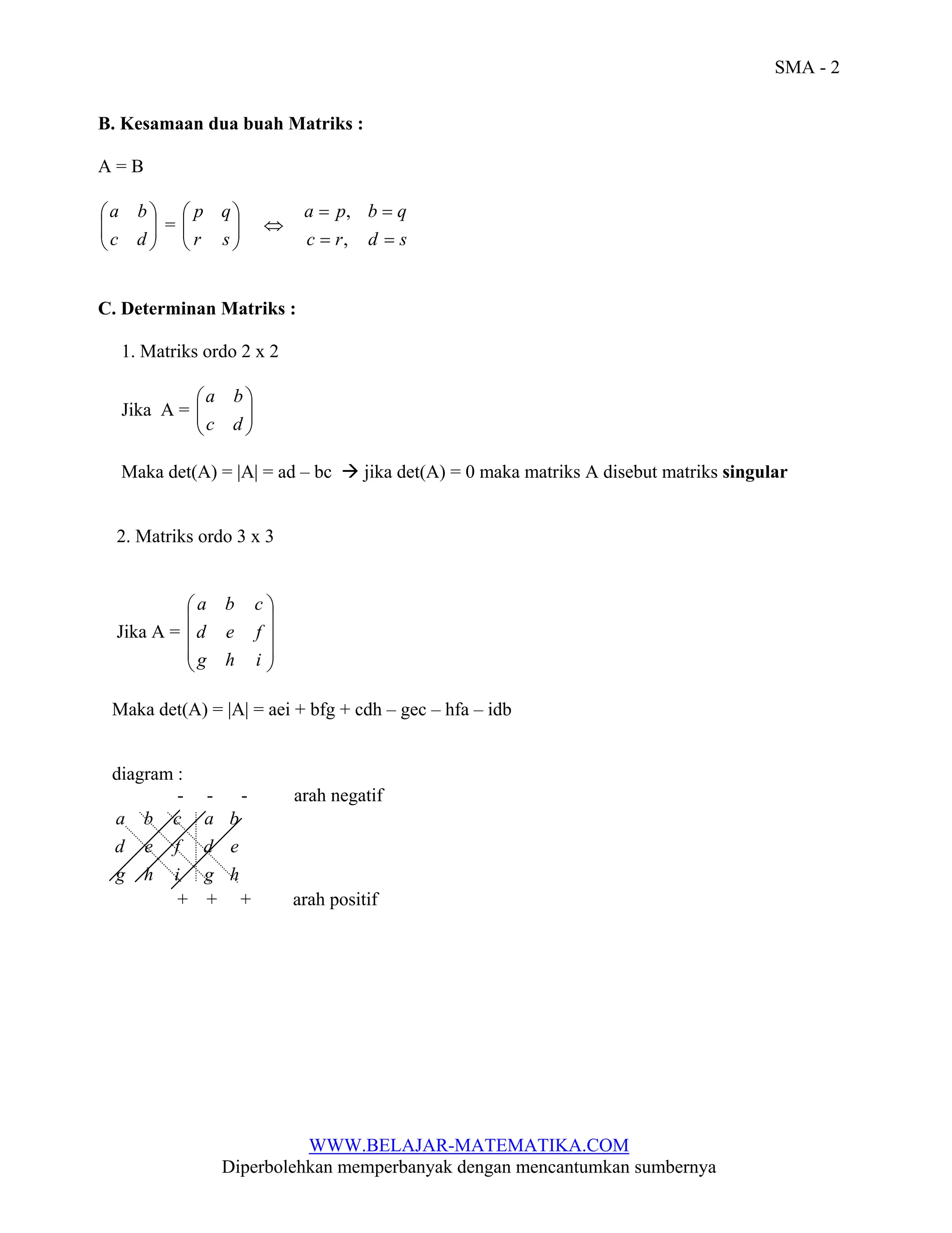 Matriks | PDF | Free Download