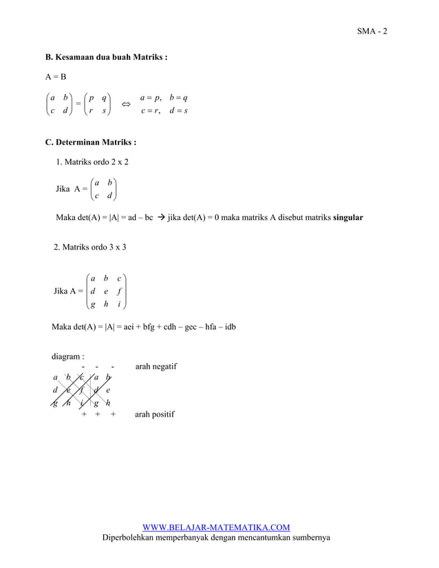 Matriks | PDF | Free Download