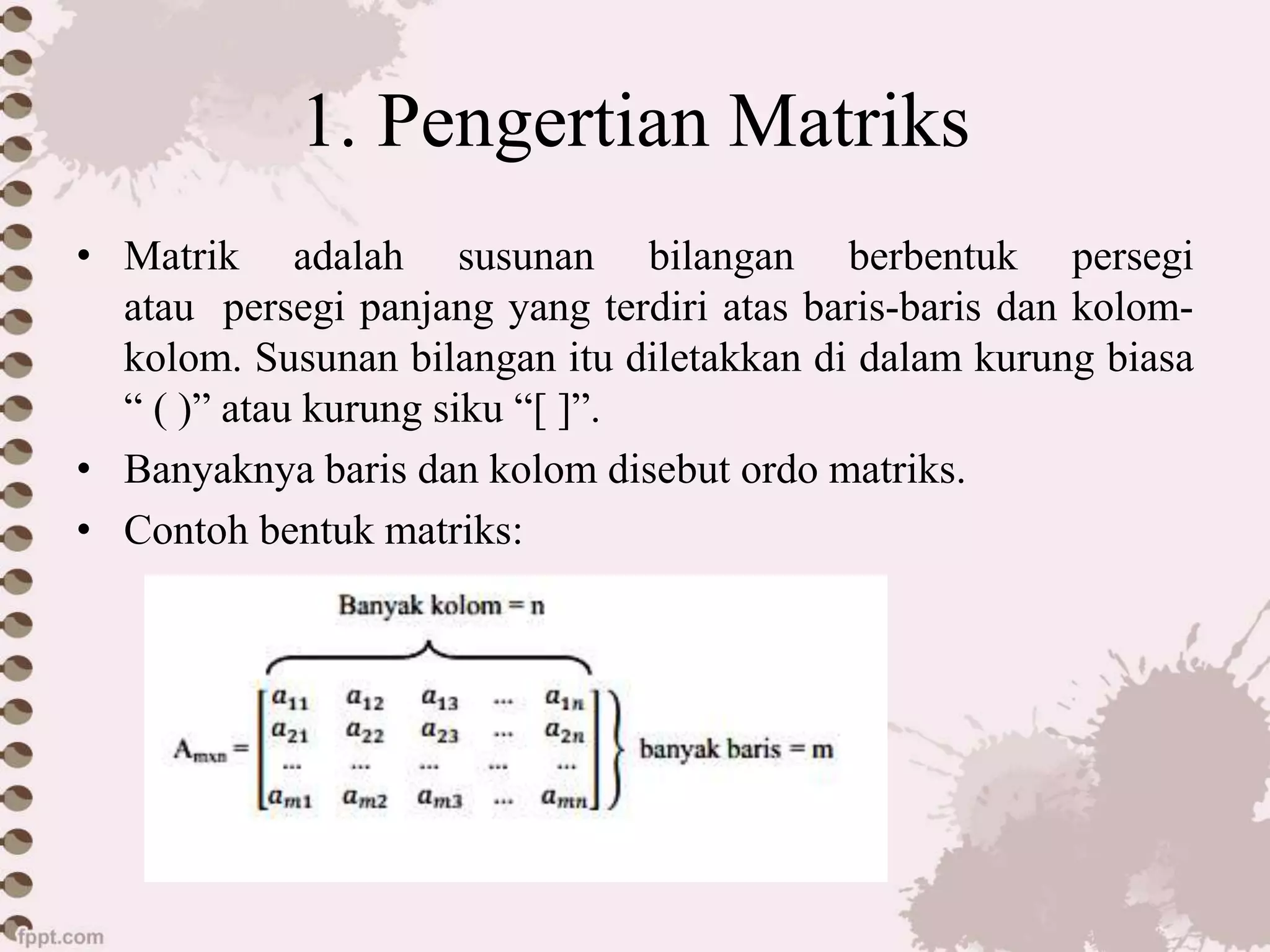 PPT Matriks | PPTX