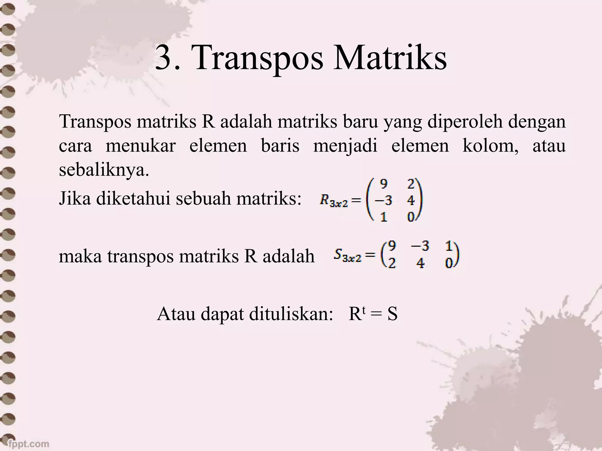 PPT Matriks | PPTX