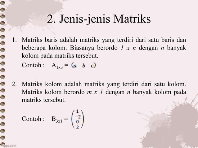 PPT Matriks | PPTX