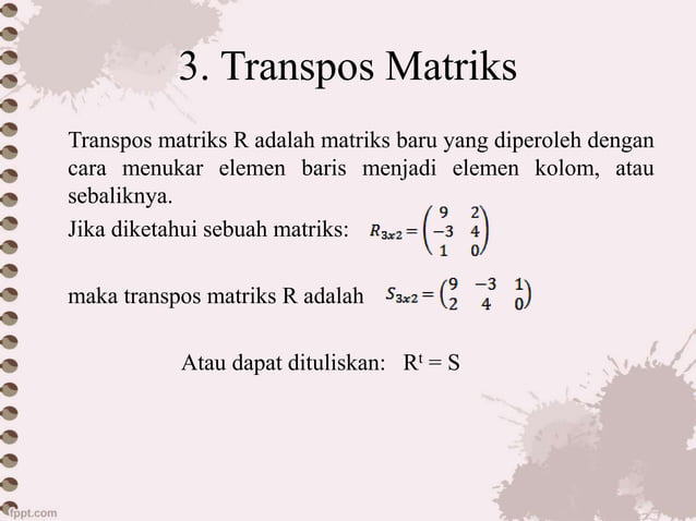 PPT Matriks | PPTX