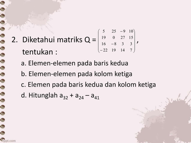 PPT Matriks | PPTX