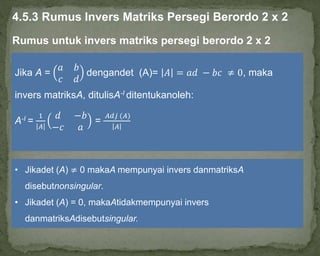 Matriks Kelas X | PPTX