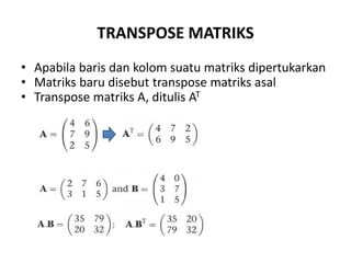 MATRIKS | PDF