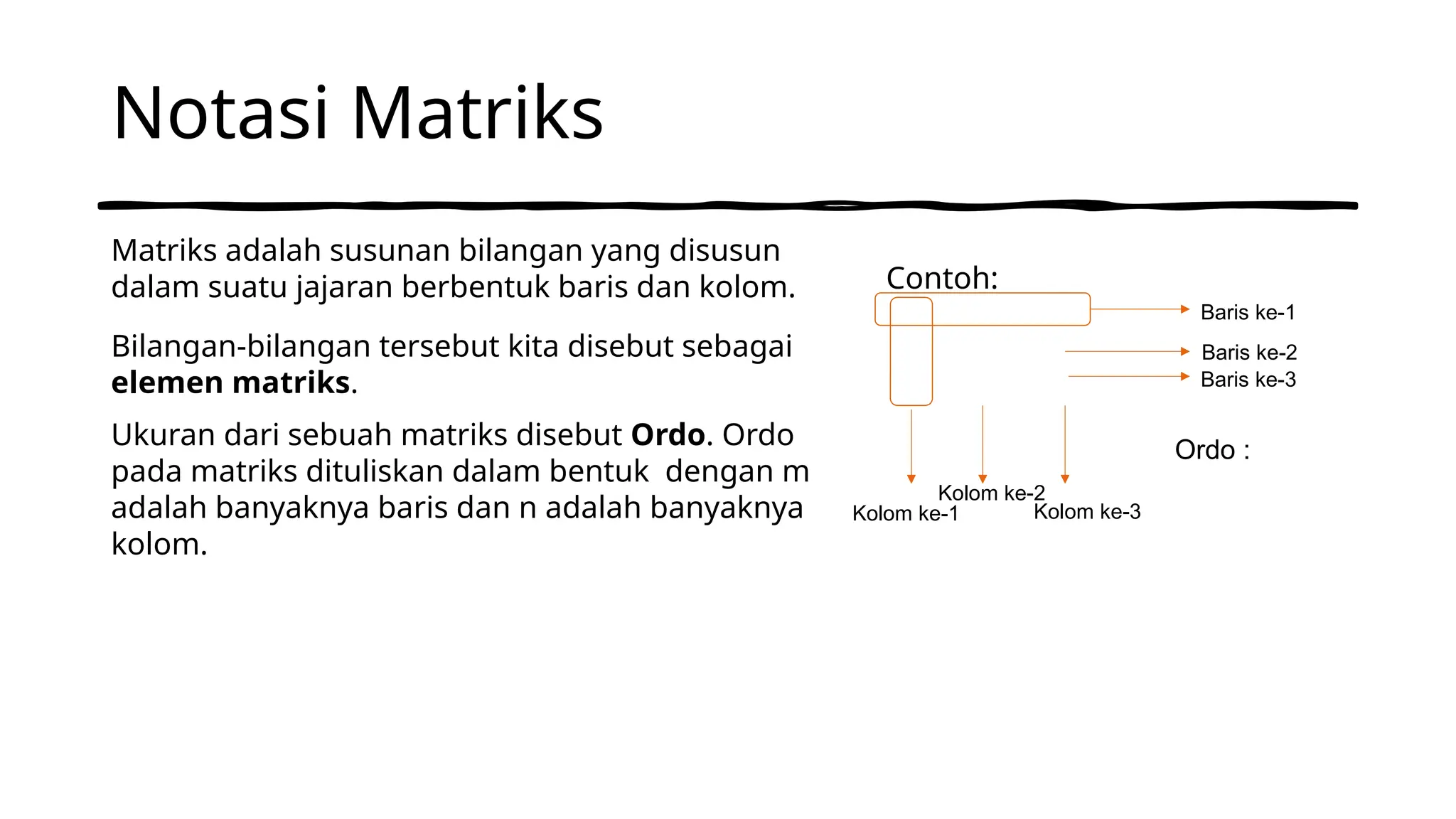 Materi Matematika dasar Belajar Matriks.pptx