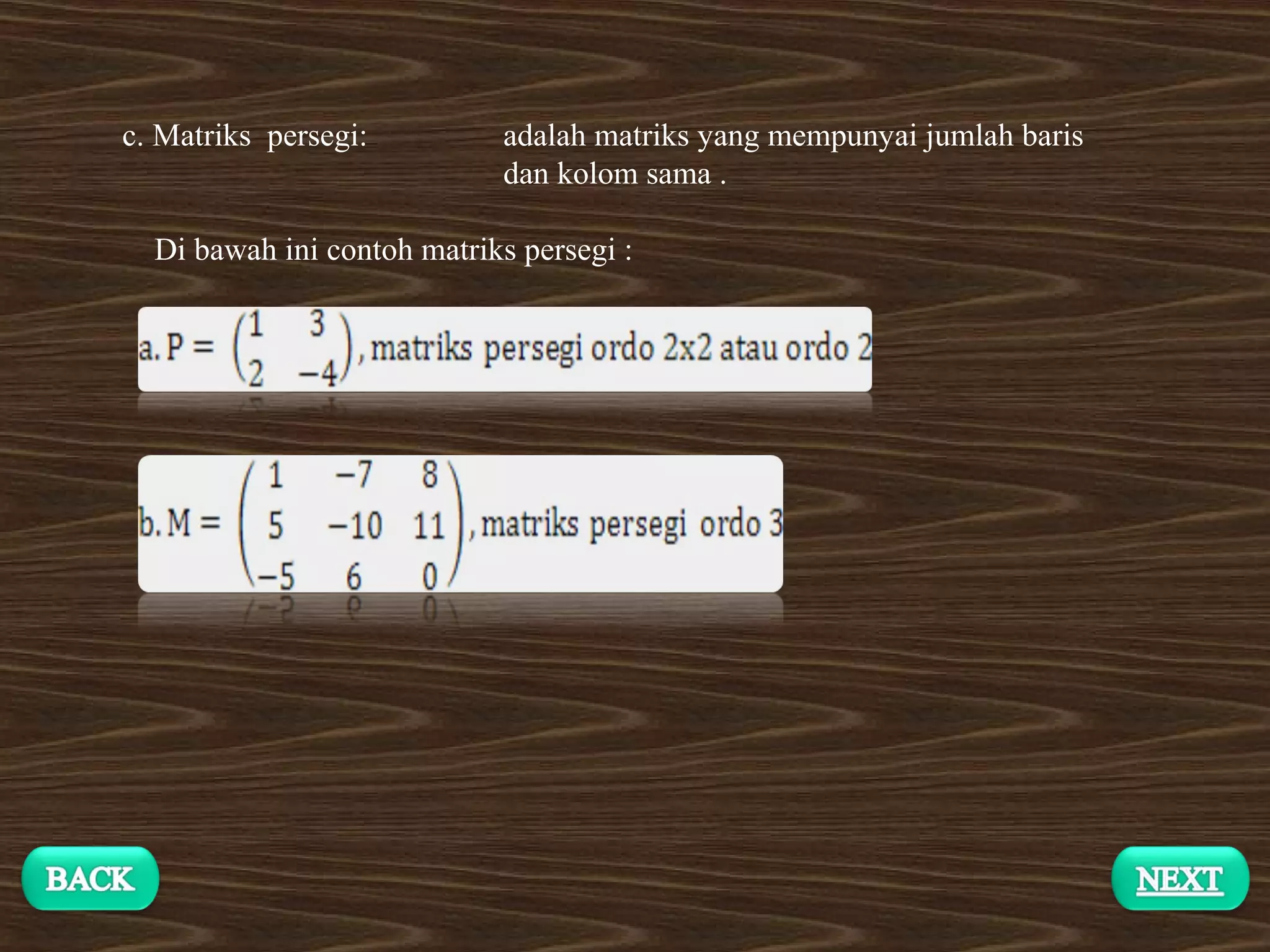 Matriks powerpoint | PPT