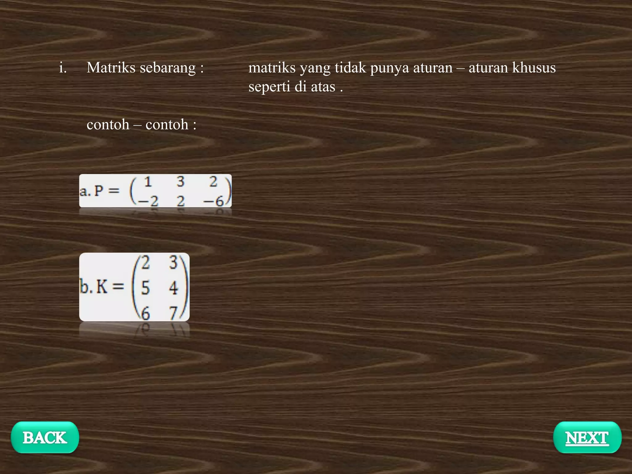 Matriks powerpoint | PPT