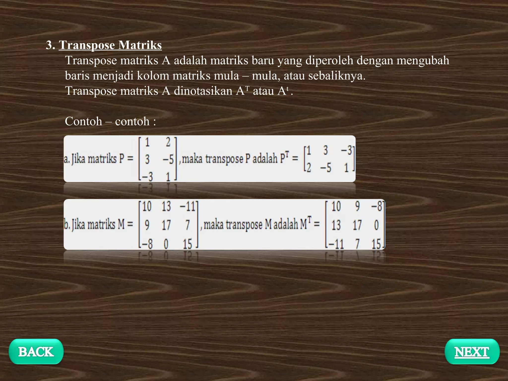 Matriks powerpoint | PPT