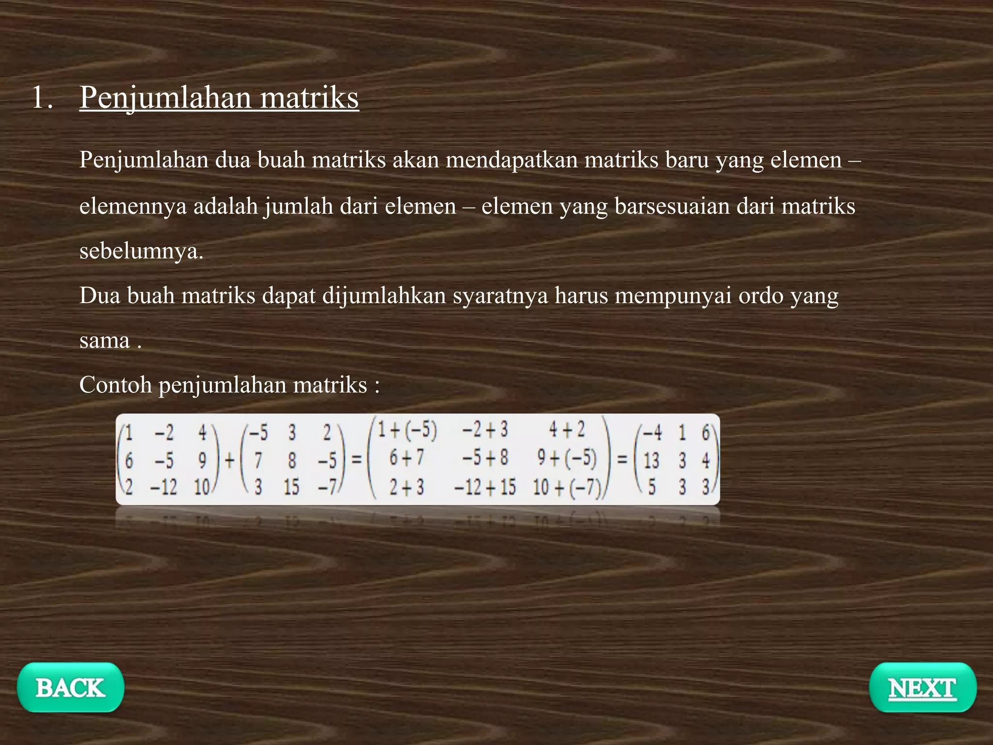 Matriks powerpoint | PPT