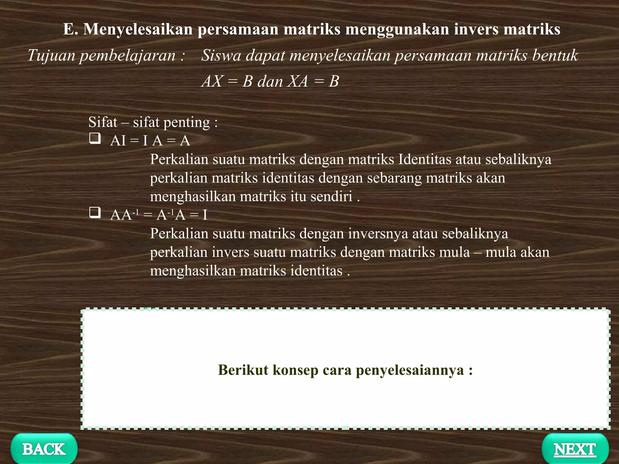 Matriks powerpoint | PPT