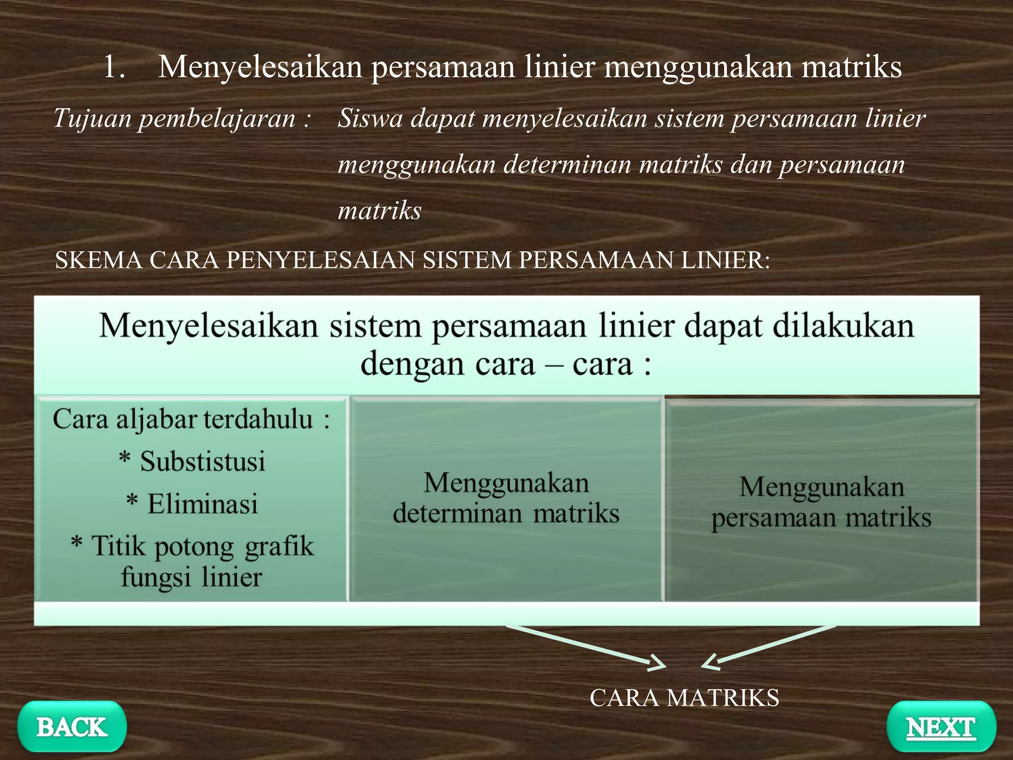 Matriks powerpoint | PPT
