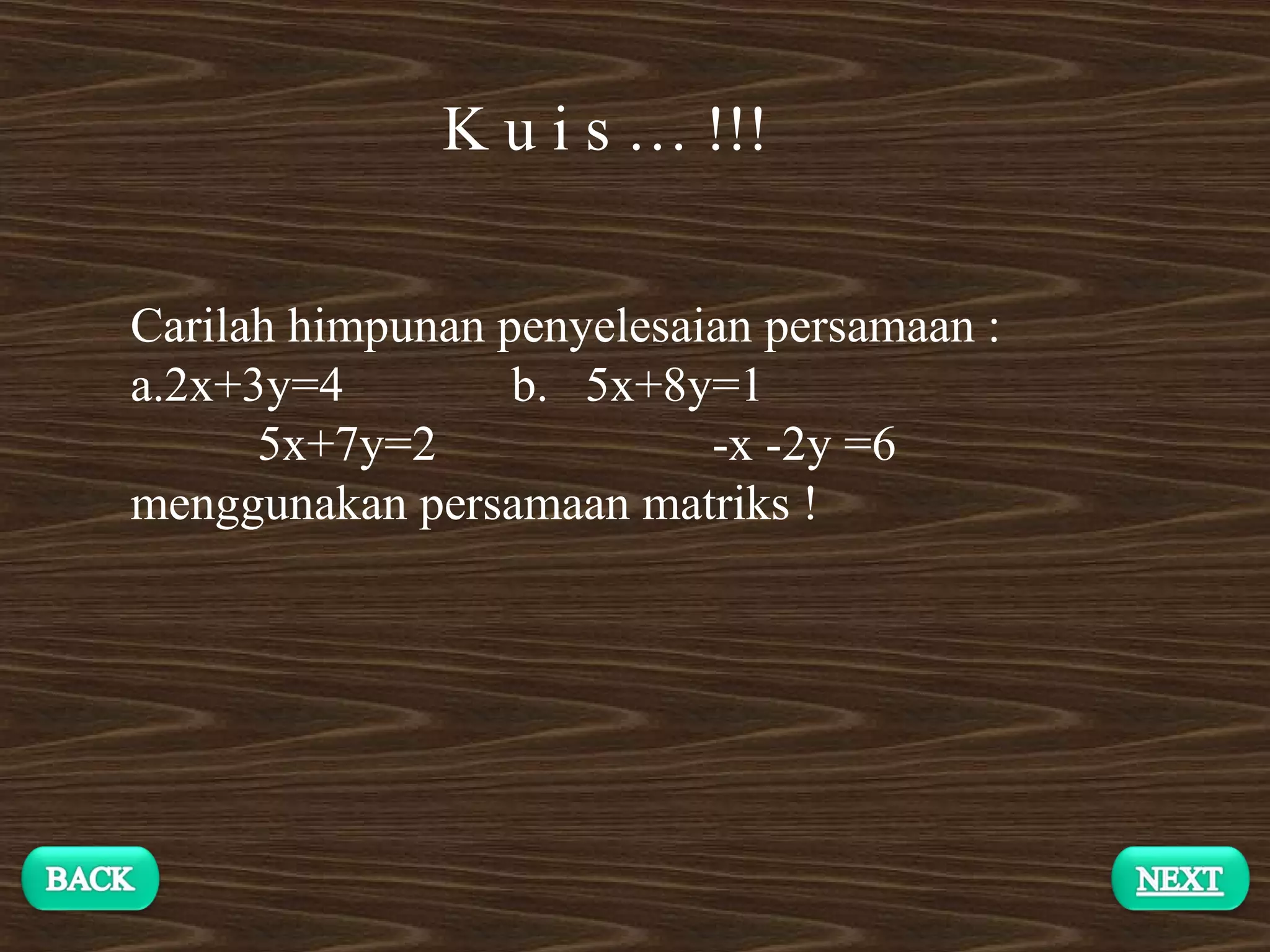 Matriks powerpoint | PPT