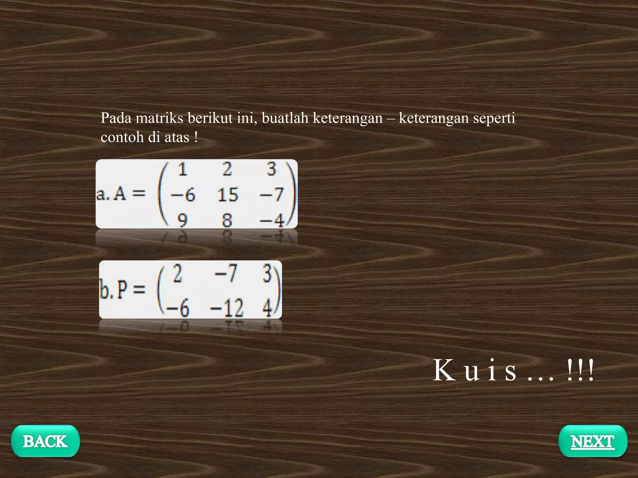 Matriks powerpoint | PPT