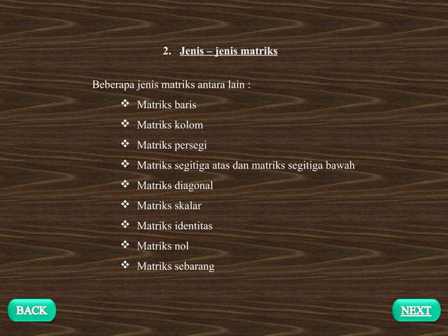 Matriks powerpoint | PPT