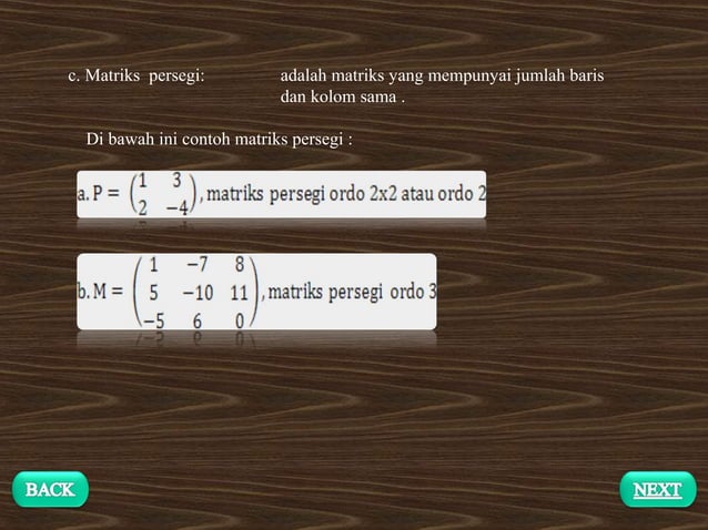 Matriks powerpoint | PPT
