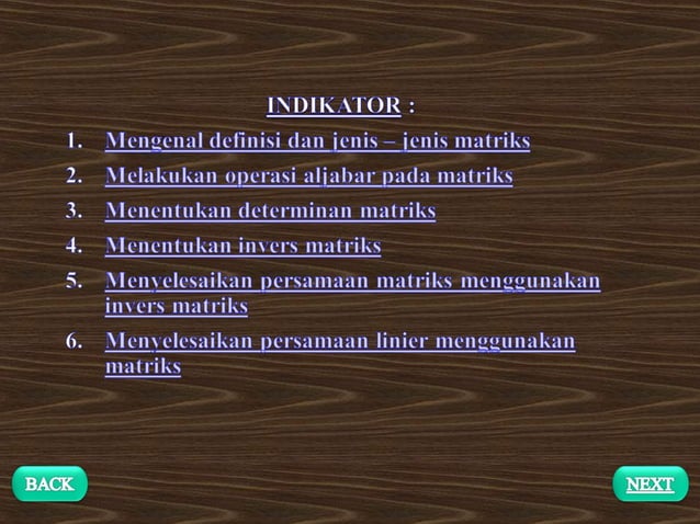 Matriks powerpoint | PPT