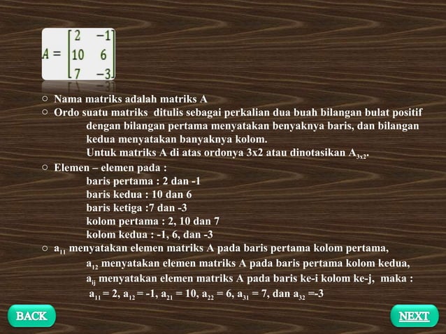 Matriks powerpoint | PPT