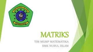 Matriks1 | PPT
