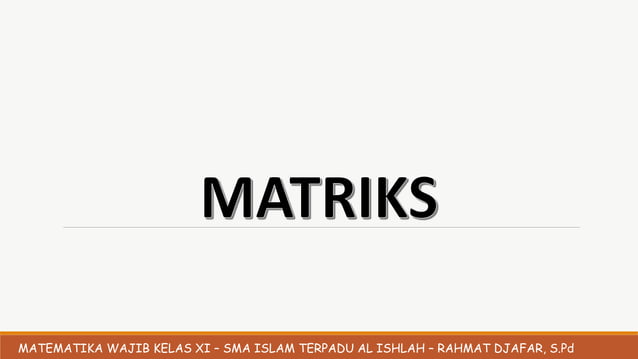 Matriks 11 .pptx