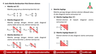 Matriks 1 (www.m4th-lab.net).pdf materii | PDF