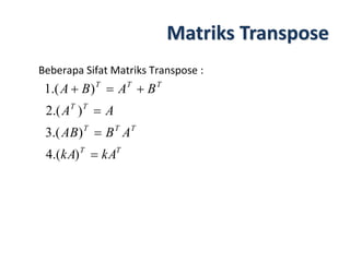 Materi matriks dan determinan matriks.pptx