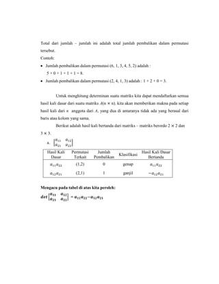 Matriks dan penerapannya dalam bidang ekonomi | DOCX