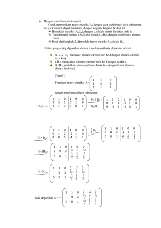 Matriks elementer | DOCX