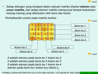Matriks | PPT