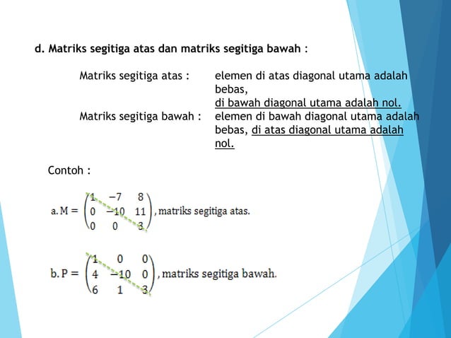 Matrix - Invers, tranpose, determinant. (2x2, 3x3) XII Science LN | PPT